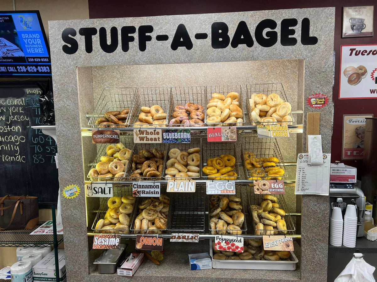 Stuff A Bagel | Florida's Legendary NY Bagel | Jersey Turnpike